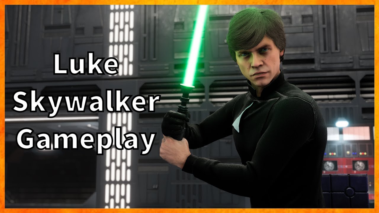 Luke Skywalker Gameplay - YouTube