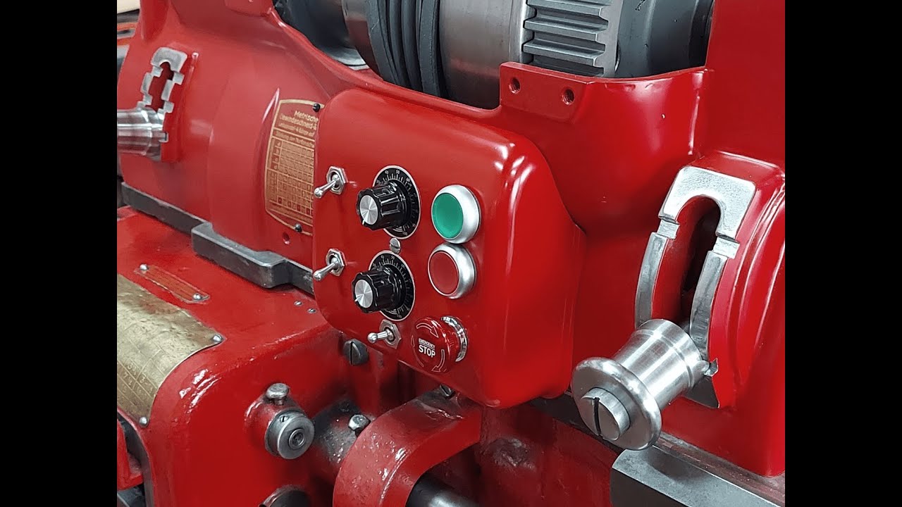 New Controls for Old Ehrlich Lathe - YouTube