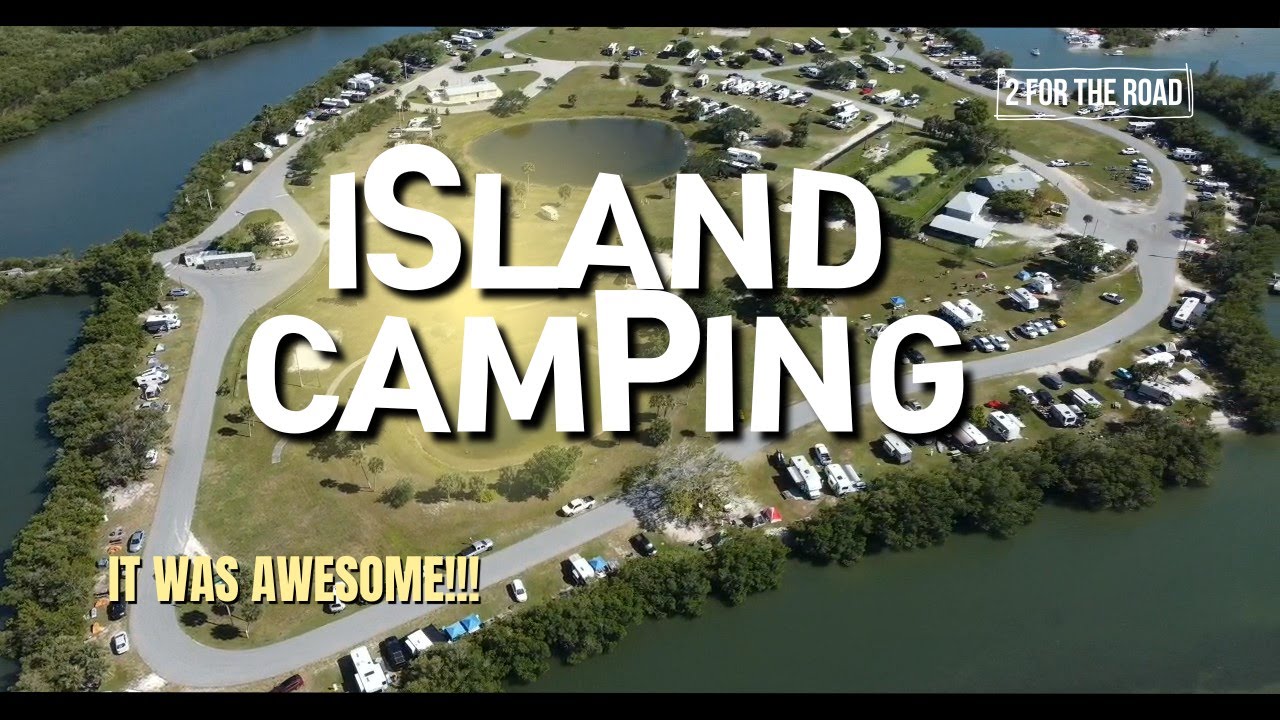 Camping on a Island! Long Point Campground Melbourne Florida It Was ...