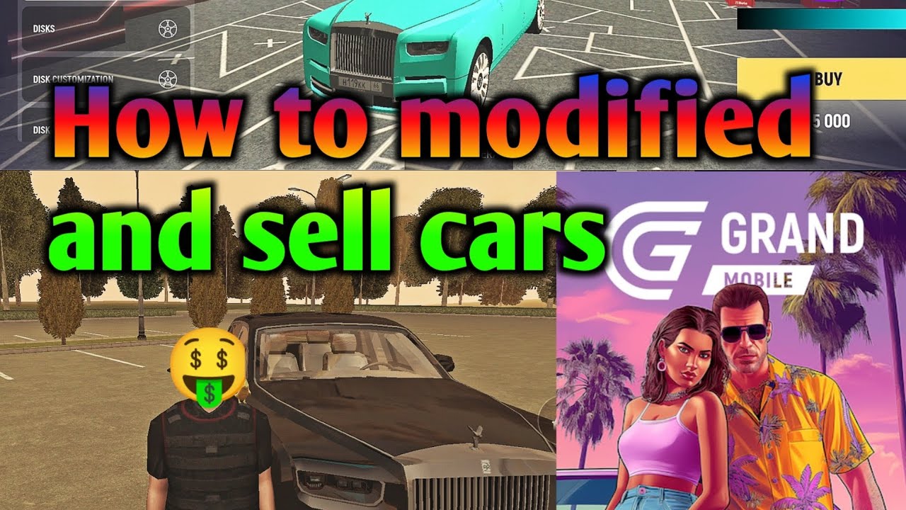 Car flipping in grand rp life simulator // part 16 #grandrpmobile # ...