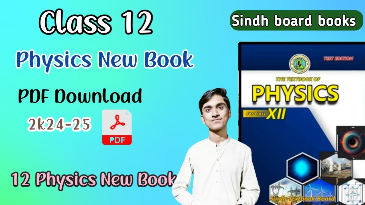 Class 12 Physics New Book Sindh Board | PDF Download | Second year ...