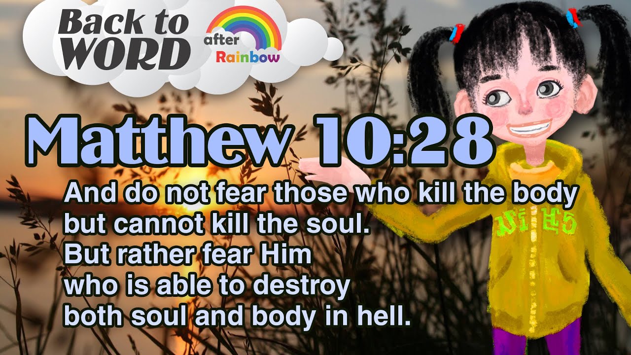 Matthew 10:28 ★ Bible Verse | Reading Bible Verses - YouTube