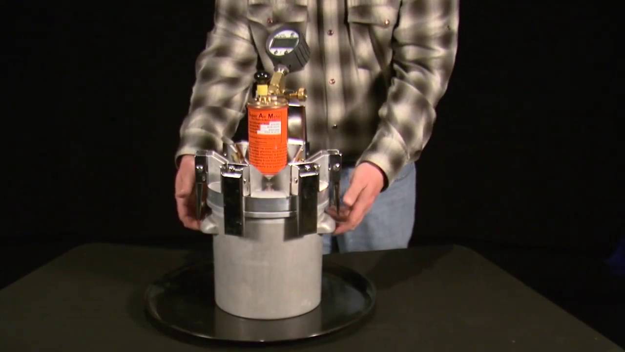 Humboldt Super Air Meter (SAM) Type B Test - YouTube