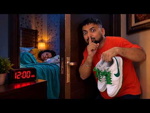 Sneaking Out at Night 12 AM Without Telling My Wife 🤫