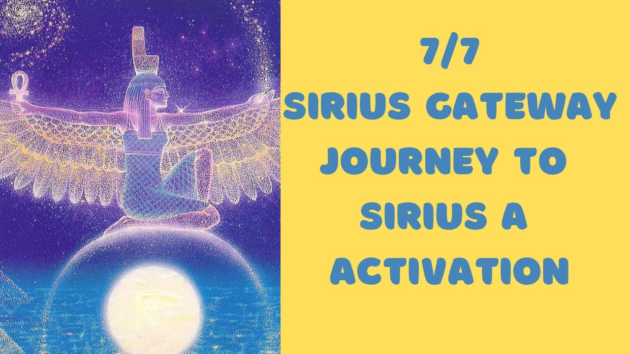 77 Sirius Gateway Guided Meditation with Goddess Isis - YouTube