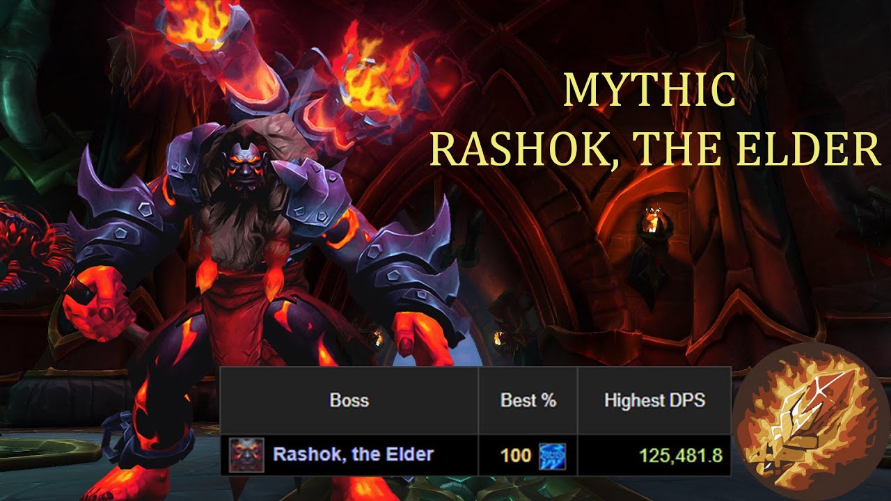 Mythic Rashok Rank 1 Mage POV - YouTube