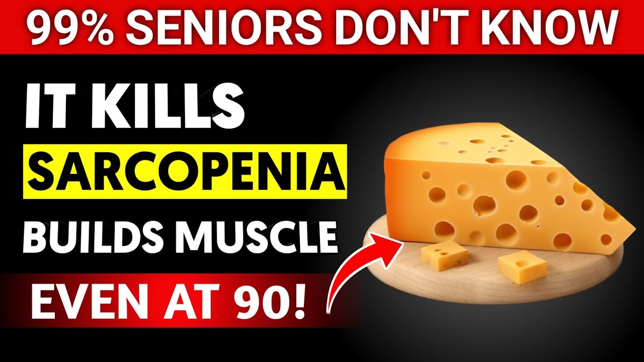 Over 60? Eat These 3 CHEESES to Rebuild Muscle (FIGHT Sarcopenia) - YouTube