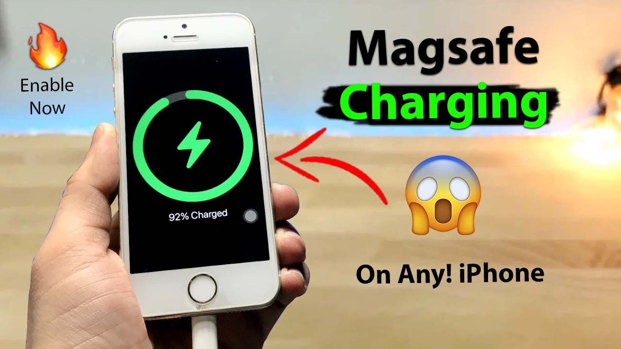 How to Get MagSafe Charging Animation on iPhone 5s, 6, 6s, 6Plus, 7 ...