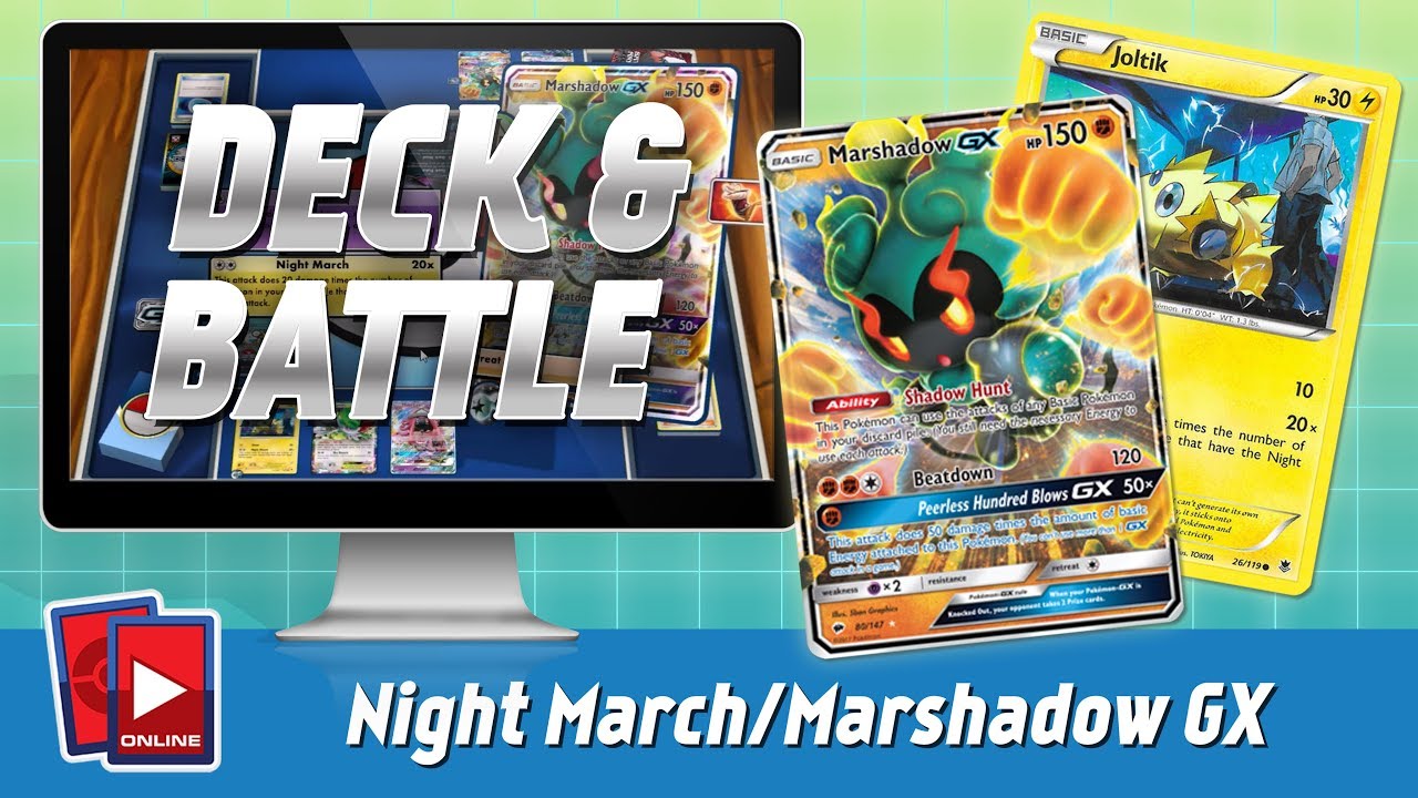 Night March w/Marshadow GX Deck & Battle (Expanded Format) - YouTube