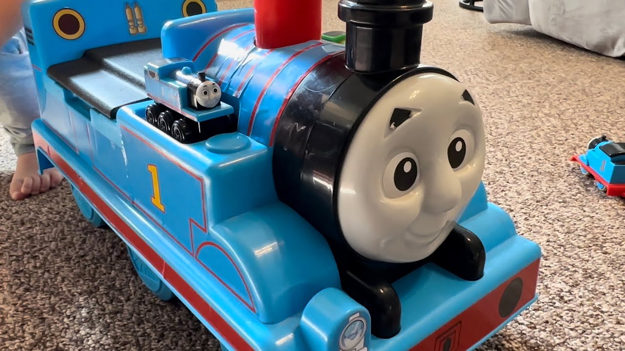Vintage Tomy Find plus Ride On Thomas from Goodwill - YouTube