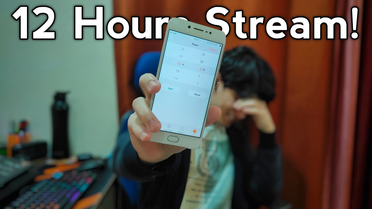 12 HOURS LIVE..🔥 Let's GOO!! 😁 - YouTube