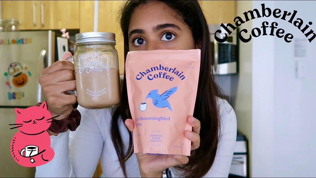 an honest review of chamberlain coffee's new chai! - YouTube