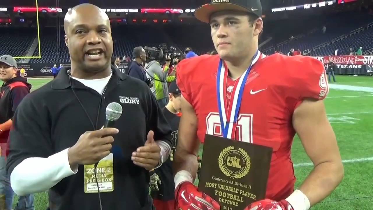 Katy Defensive Lineman and UIL 6A D2 State Championship Defensive MVP ...