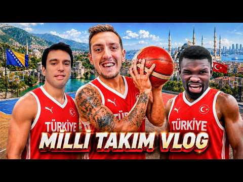 12 DEV ADAM NAMAĞLUP LİDER! 🙌🏻🤩 MİLLİ TAKIM 🇹🇷 VLOG - FIBA 2027 DÜNYA KUPASI ELEMELERİ 🏆🏀