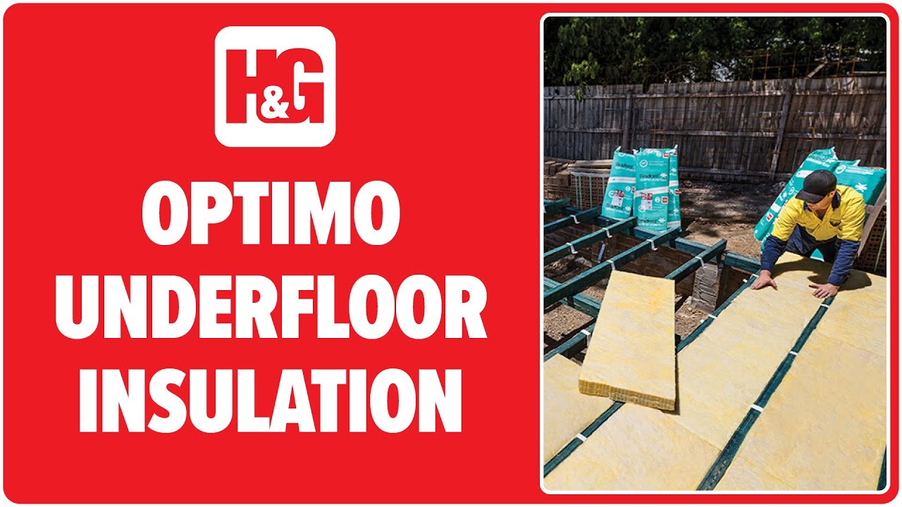 Optimo Underfloor Insulation - YouTube