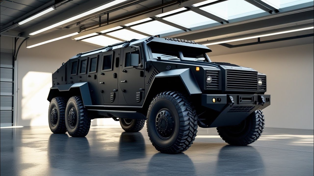 Meet the 2026 Futuristic 6x6 Armored SUV – Unstoppable Power & Luxury ...