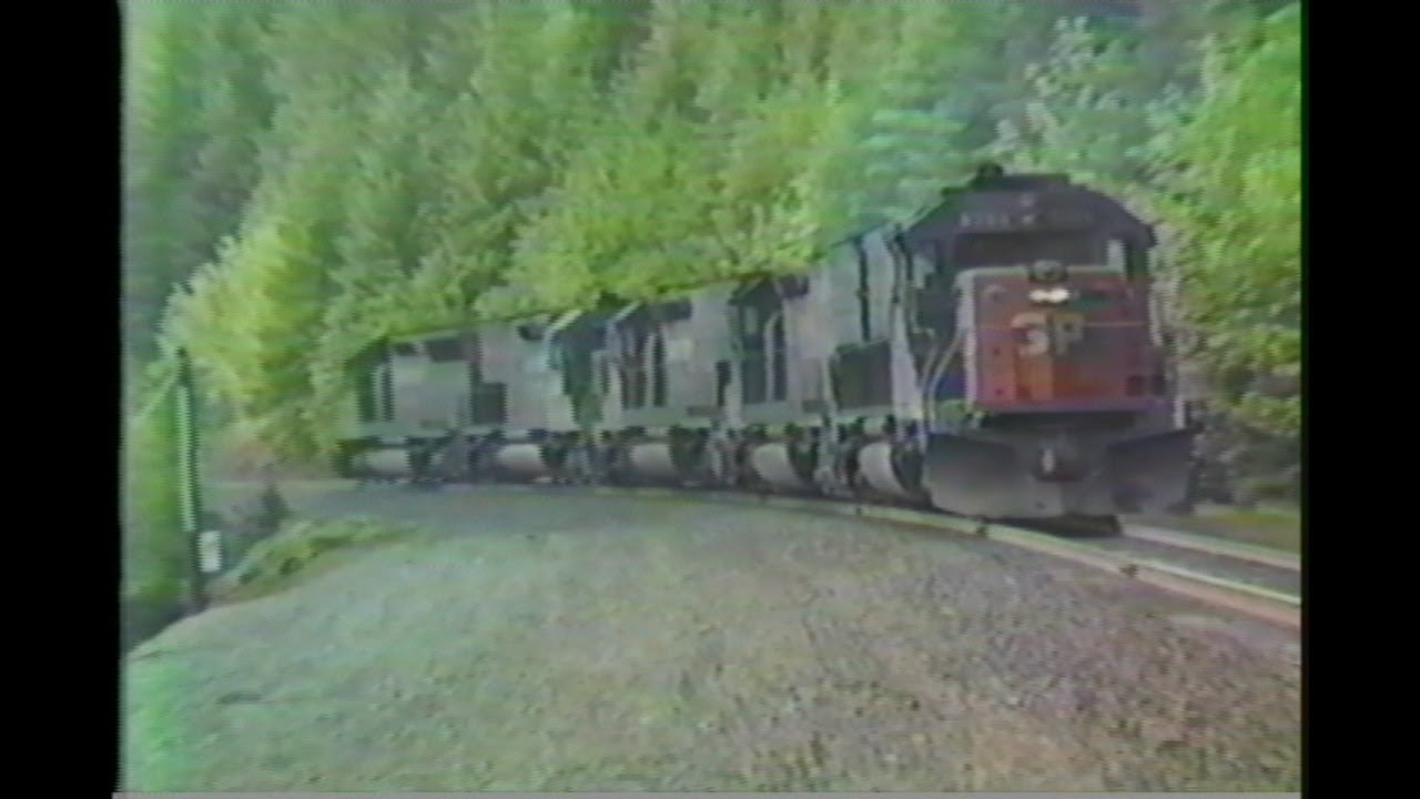 125. SOUTHERN PACIFIC 7457 HELPER set at tunnel # 18 between Wicopee ...