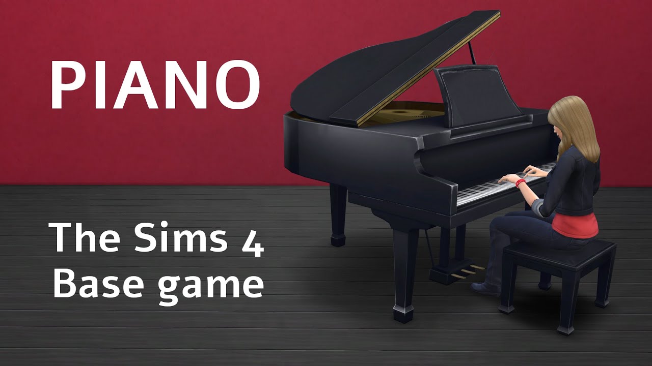 All about Pianos - The Sims 4 - YouTube