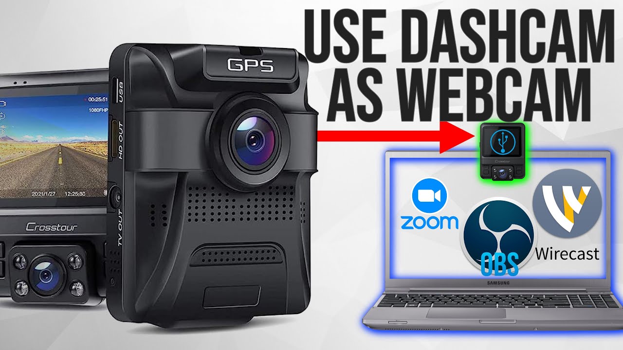 Use your Dashcamera as a Webcam on PC - YouTube