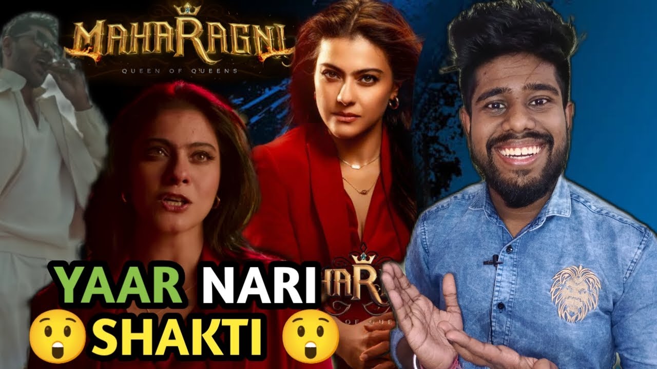 Maharagni Glimpse Teaser Review & Recation | Kajol | Prabhu Deva | ADI ...