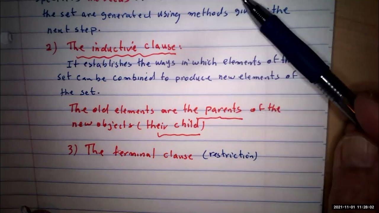 Discrete Mathematics (Recursive definitions and Structural Induction ...