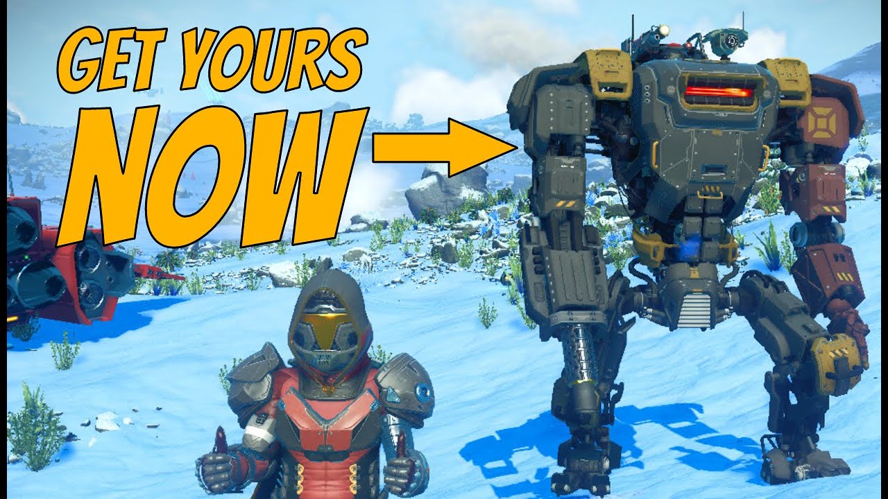 The ultimate guide to making the liquidator exo mech in No Man's Sky ...