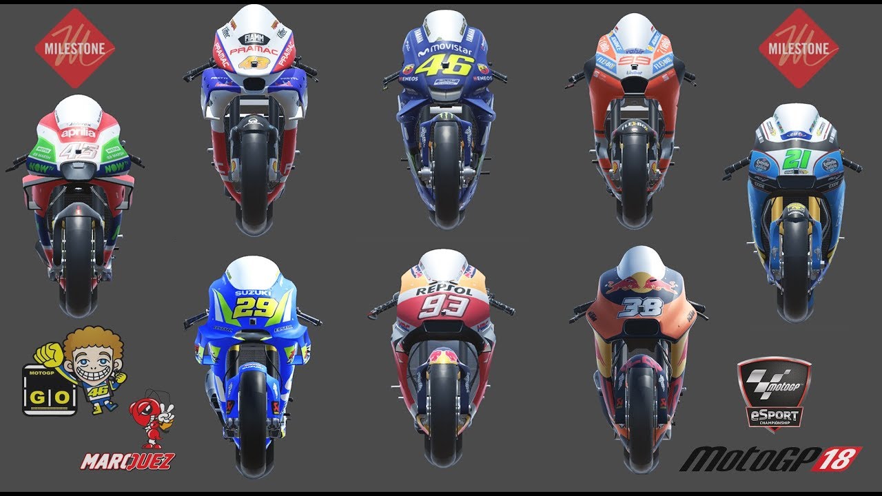 MOTOGP 18 MOD - ALL 3D OBJECT FILES FOR MODDING - YouTube