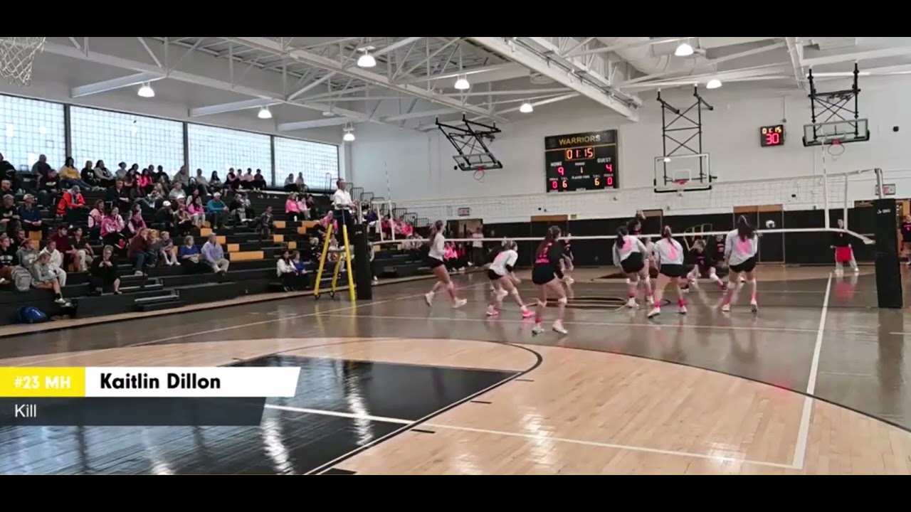 Kaitlin Volleyball Highlights 2023 Wantagh 2 - YouTube