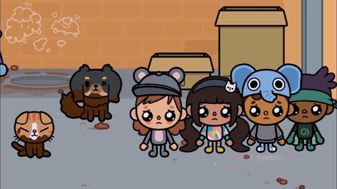 Valerie and her friends feed the stray animals! 🐠💗 | IB: None! 😝🛍️ ...