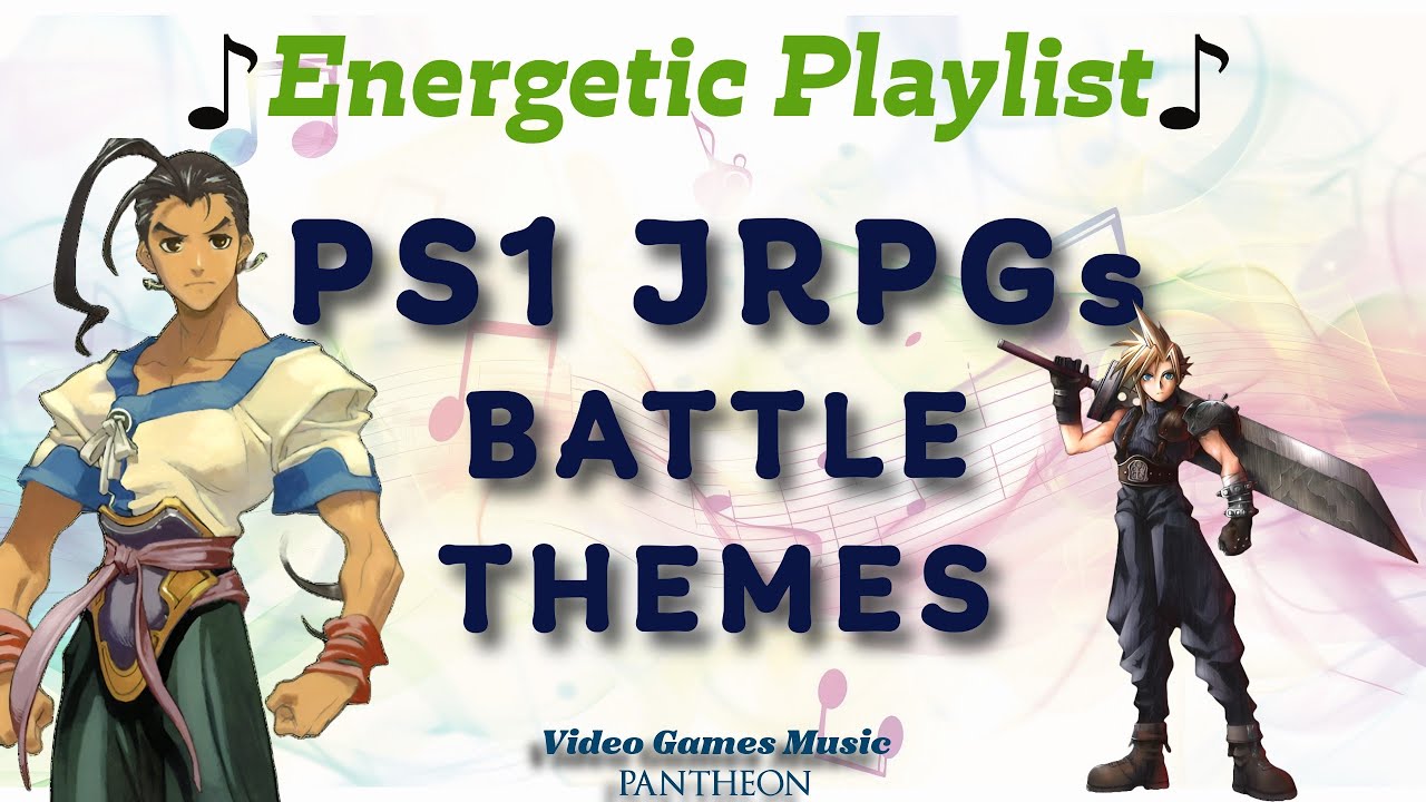 ENERGETIC Playlist of Battle themes from PS1 JRPGs - YouTube