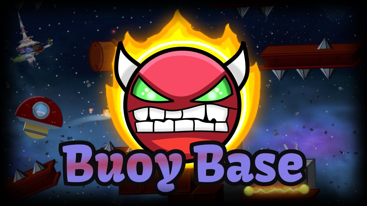 【マリオギャラクシー？】Geometry Dash (Demon) "Buoy Base" - MILLIONgd - - YouTube