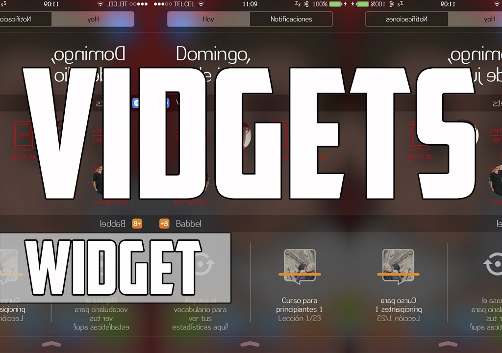 Vidgets - El mejor widget para iOS 8 (Aplicación) (AppStore) (iOS 8 ...