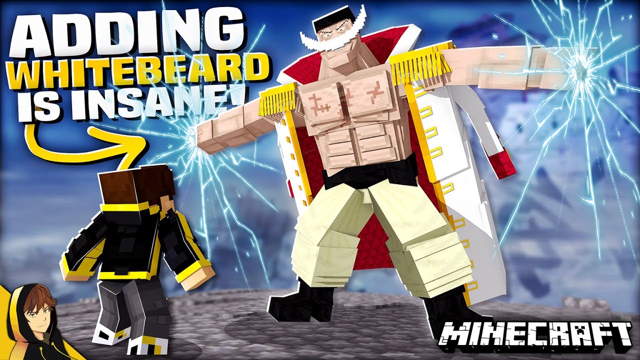 Adding WHITEBEARD to MINECRAFT was a MISTAKE... [Mine Piece Update ...