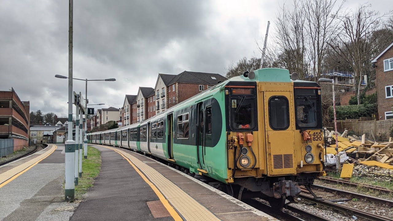 Southern Class 455 Interior Walkthrough - YouTube