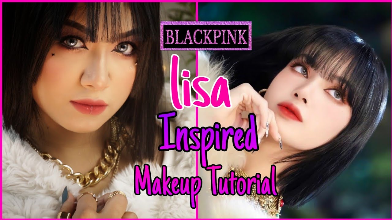 Blackpink Makeup Look Challenge || Lisa(How You Like That) Inspired ...
