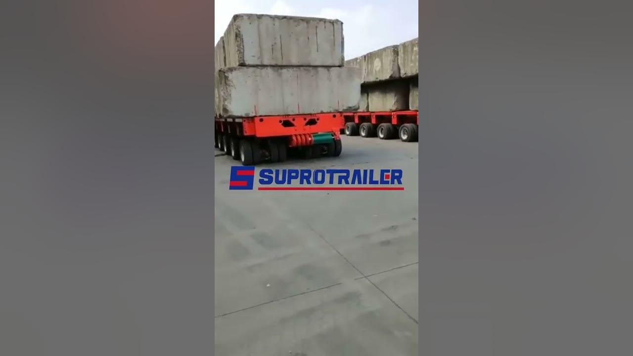 SPMT- Full loading test - YouTube