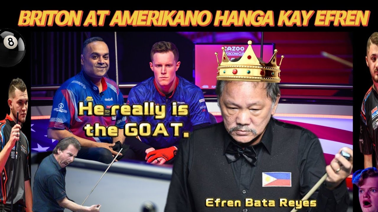 New Generation of POOL PLAYERS Saying EFREN is the GOAT. Part1 # ...