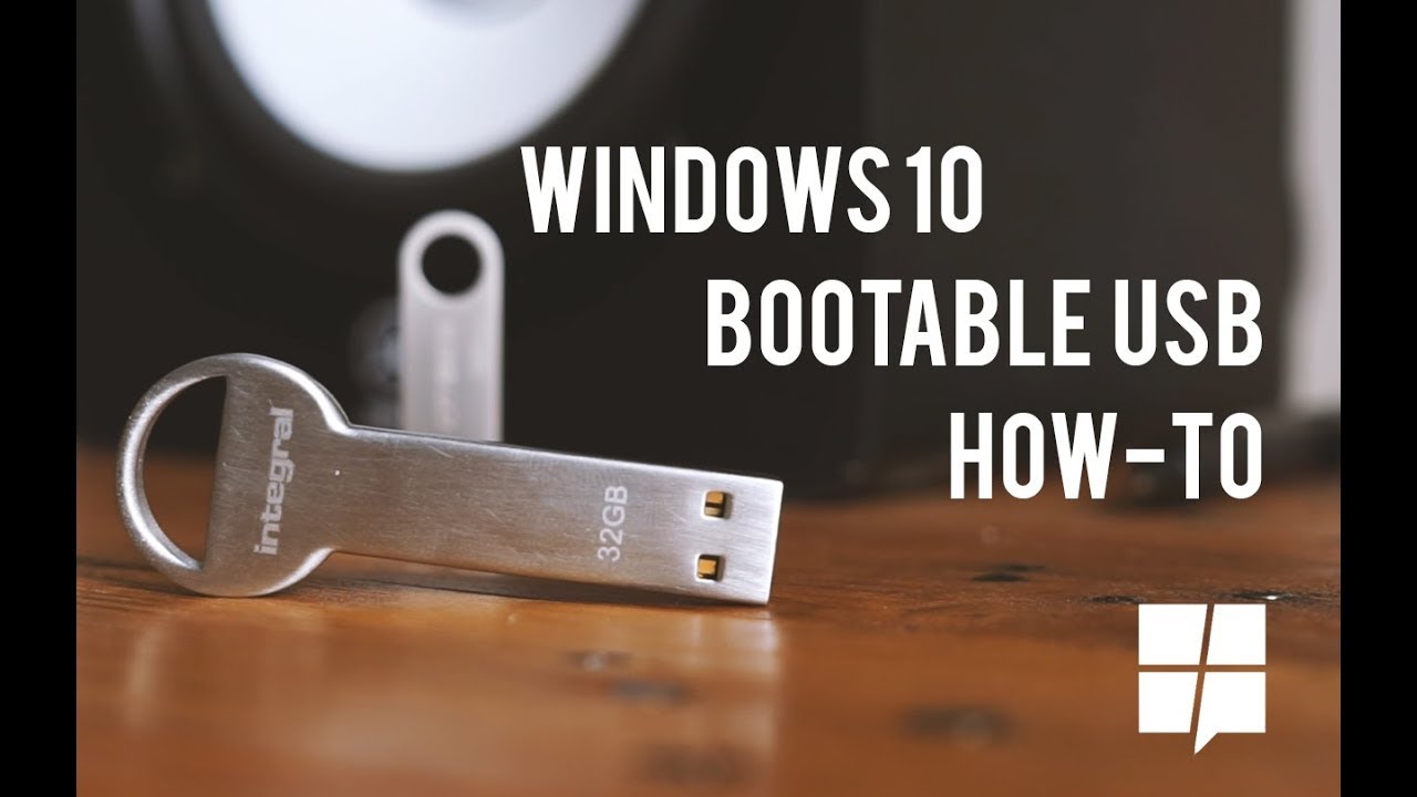 Windows 10 bootable USB from Microsoft site - YouTube