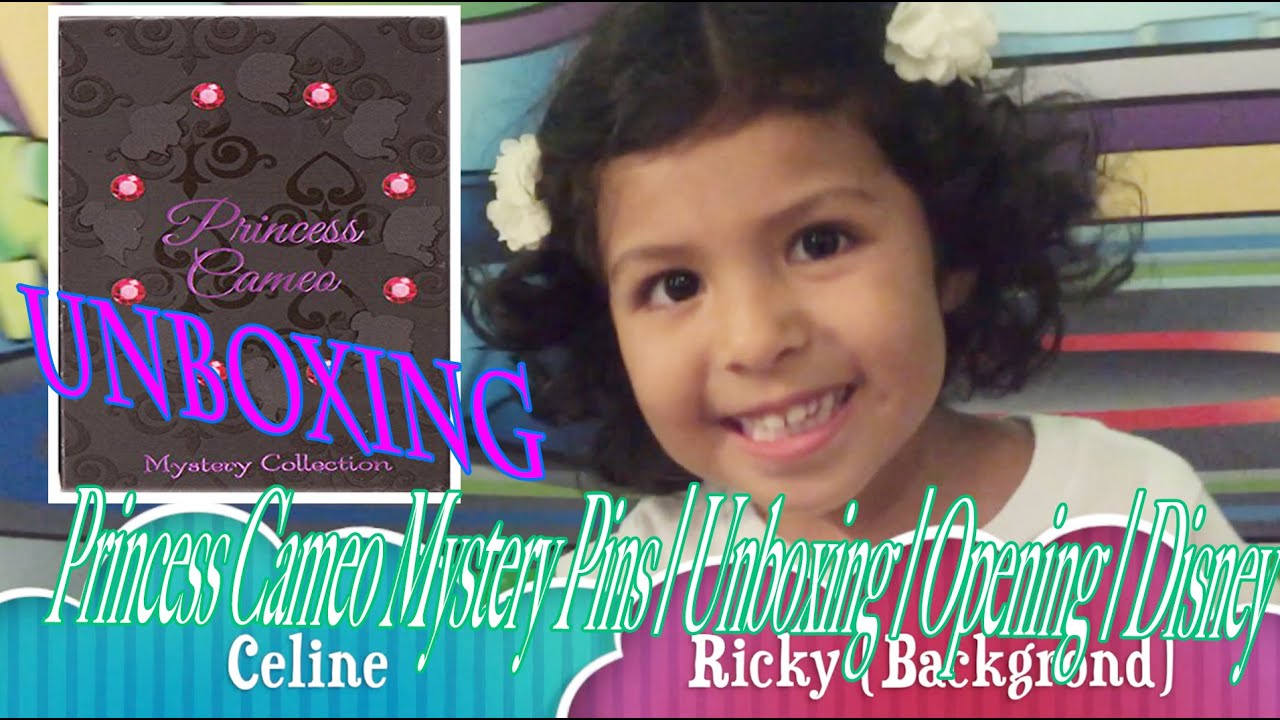 Princess Cameo Mystery Pins | Unboxing | Opening | Disney - YouTube