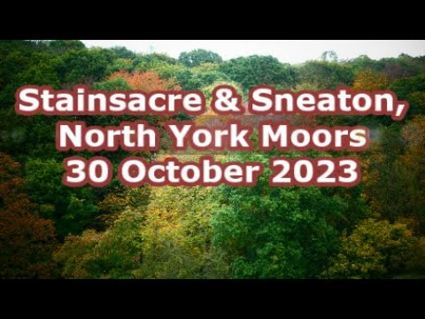 Stainsacre & Sneaton, North York Moors - 30 October 2023 - YouTube