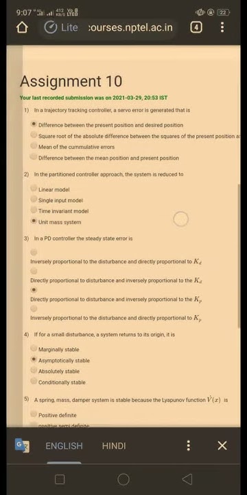 introduction to robotics assignment 10 - YouTube