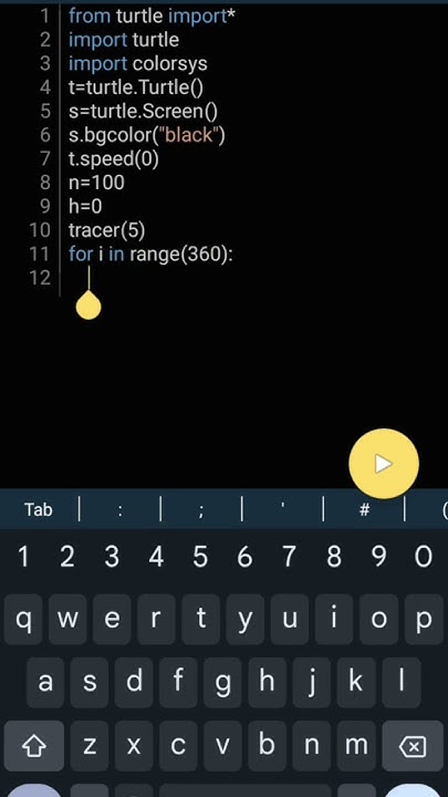 #sorts #python #rangoli - YouTube