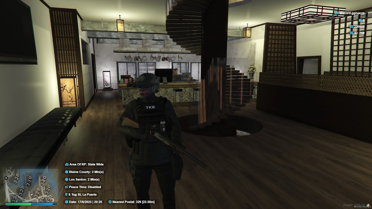 Sliding on the 2nd most powerful gang in the city -SACRP FiveM roleplay ...