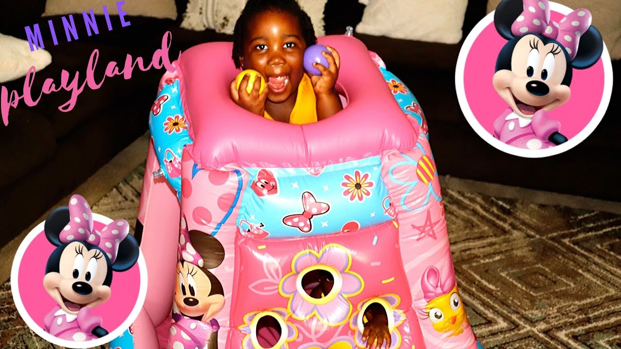 MINNIE MOUSE PLAYLAND UNBOXING - YouTube