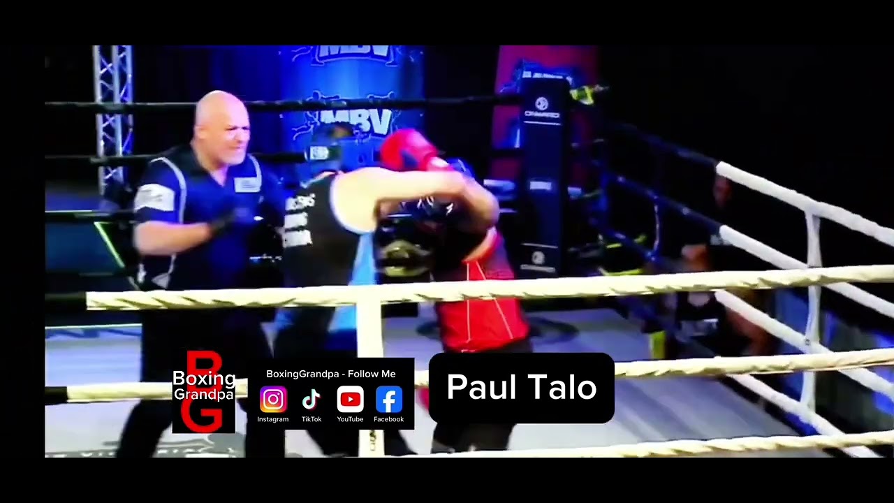 Paul Talo TKO #boxing #masters #drill #Training #technique #footwork # ...