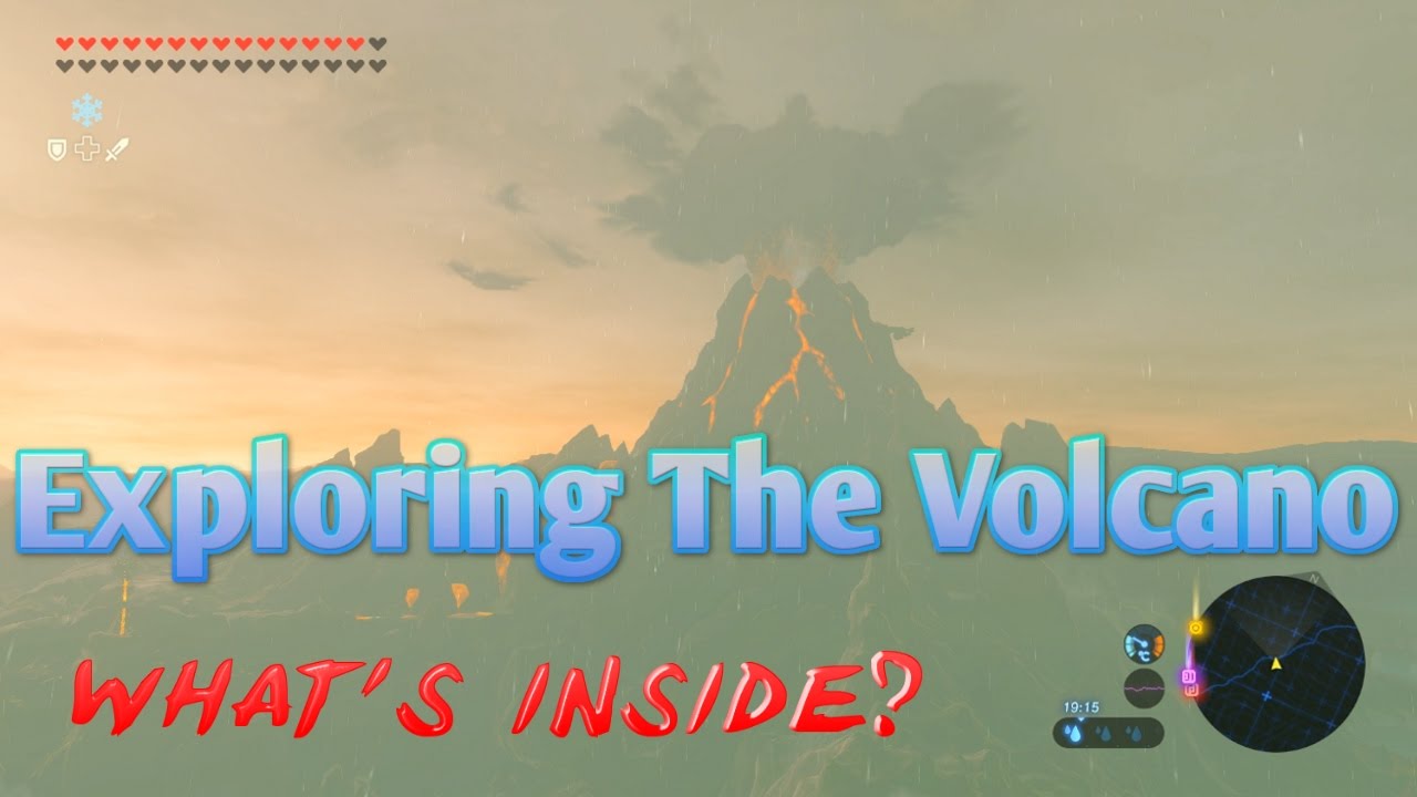 [TLoZ: BoTW] Exploring The Volcano (W/ Hacks) - YouTube