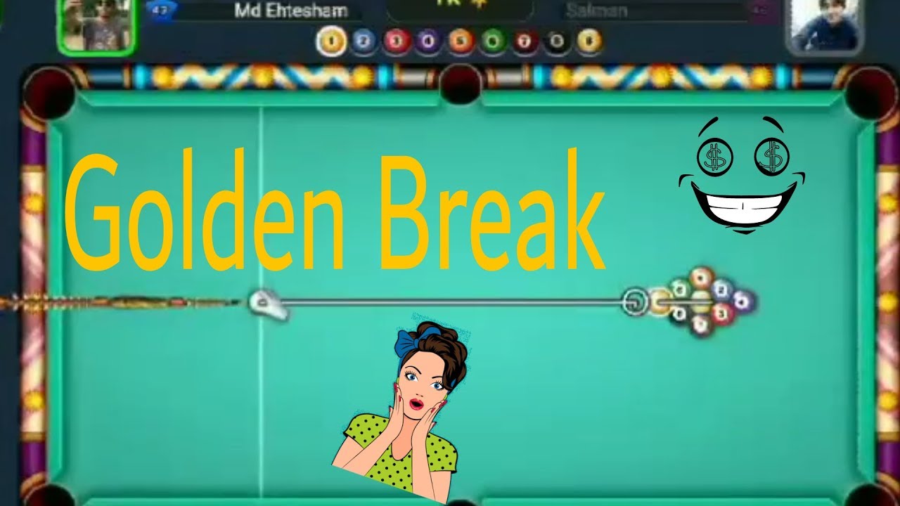 Golden Break in 9 ball pool with Beginner Cue| 2018 - YouTube