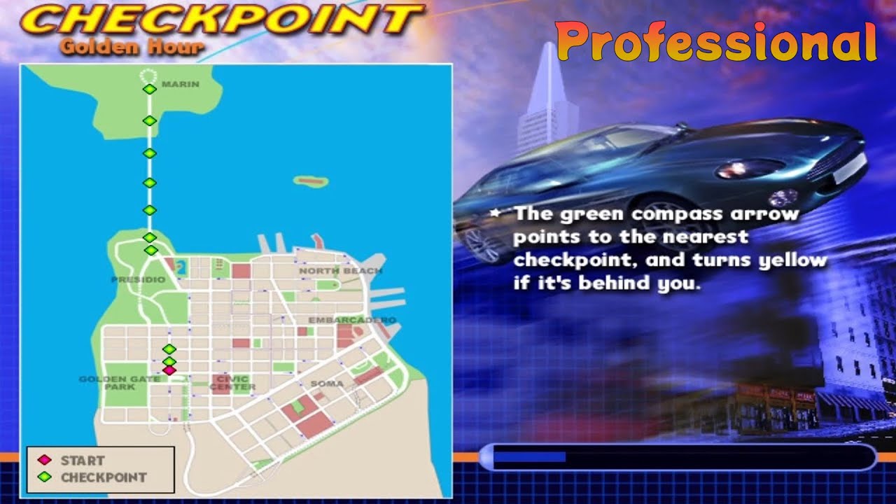 Midtown Madness 2 - Golden Hour - San Francisco Checkpoint[Professional ...