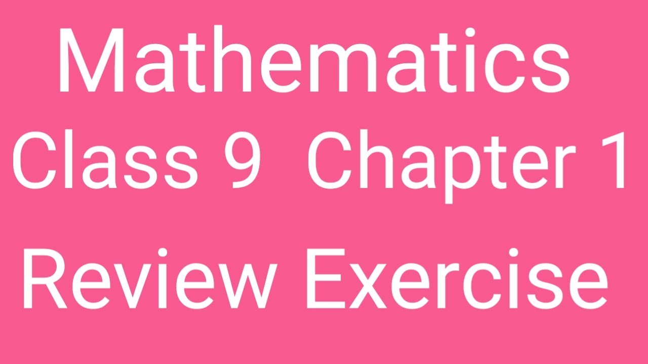 Math Class 9 Ch 1 Review Exercise Q 4 Part 3 Spectrum Of Knowledge math-class-9-ch-1-review-exercise-q-4-part-3-spectrum-of-knowledge