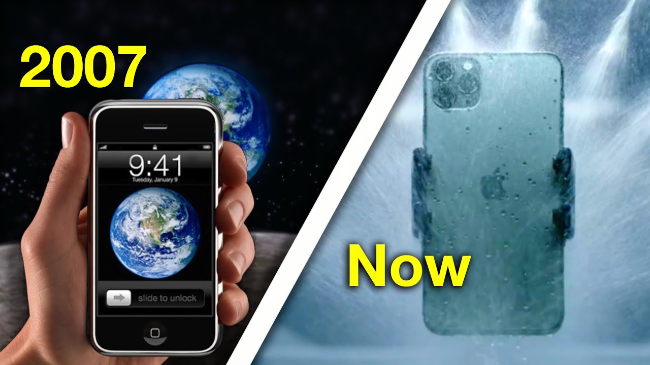 iPhone ads before and now - YouTube